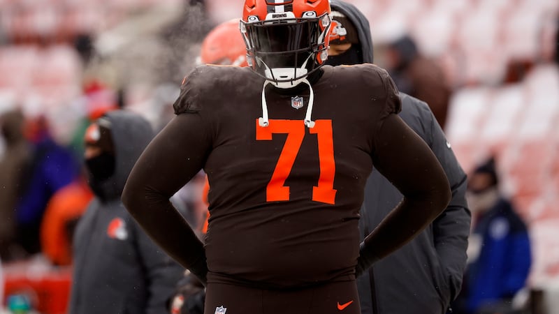 Browns pick up option on tackle Jedrick Wills Browns pick up option on tackle Jedrick Wills